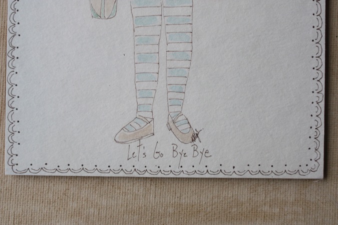 Let's Go Bye Bye 8x10 - CLEARANCE | Earth Angels Studios