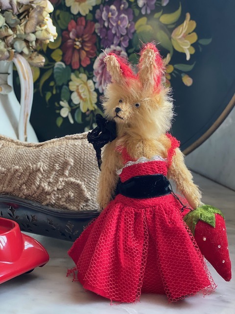 Queen Berry Bunny by Letty's Bears - SALE | Earth Angels Studios