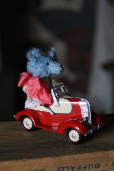 Mini Red Hot Rod Coupe - Vintage | Earth Angels Studios