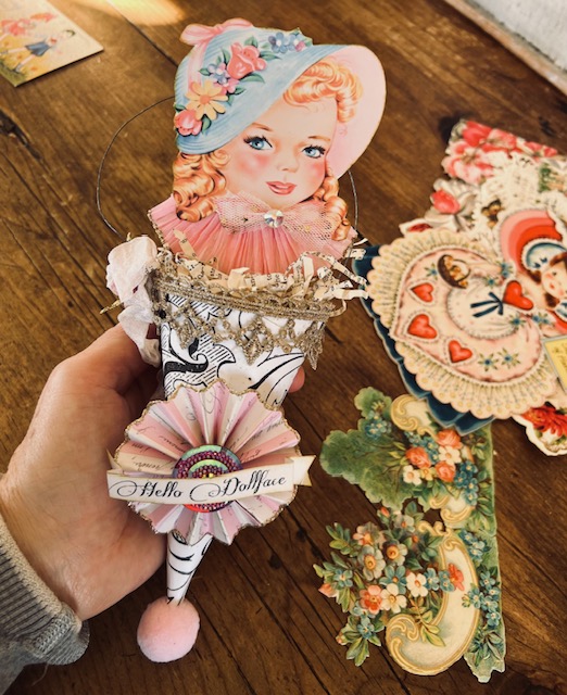 Hello Doll Face Party Cone - SALE | Earth Angels Studios