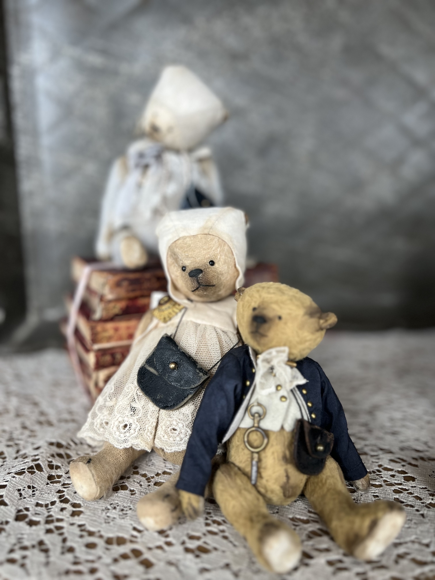 Beryl - 7.5” –art bear by Ingrid Schmid | Earth Angels Studios